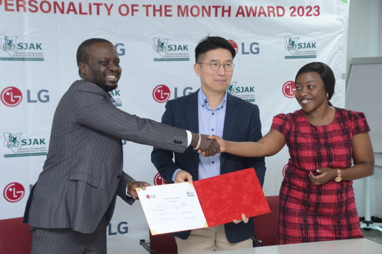 LG and SJAK Renew Partnership to Reward Kenyan Sports Personalities
