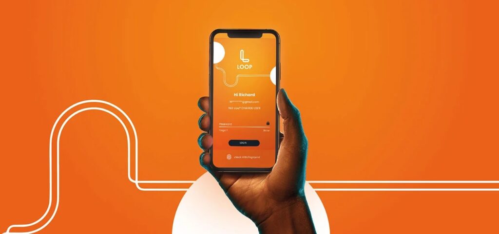 LOOP App Modern and Sleek Design Enhances User Experience