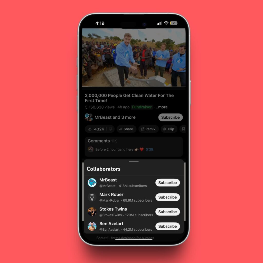 YouTube Collaboration Feature in Testing Phase | TechTrends